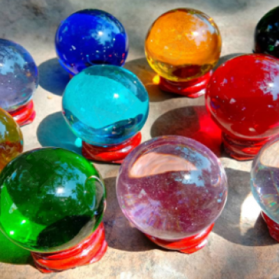 Leklai Kaew / NAGA EYE - Natural Crystal Healing Stones (BANGFAI) 龙珠石